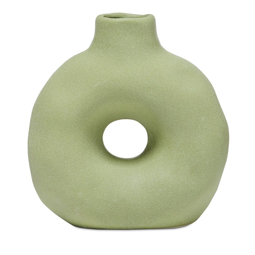 Circle Olive Ring Vase | Adairs