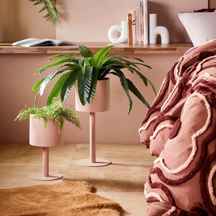 Tazza Pink Plant Stand | Adairs