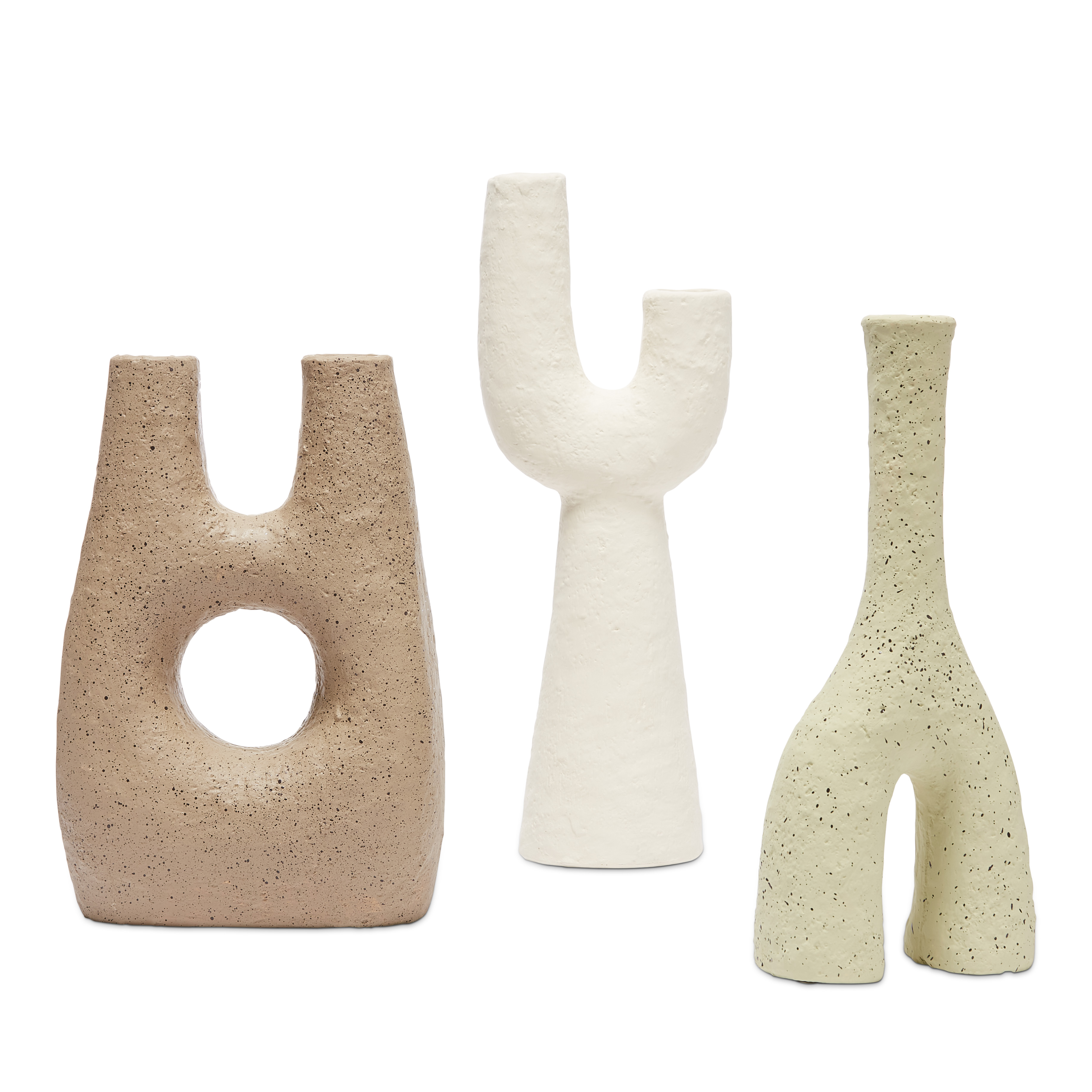 Abstract White Vase | Adairs