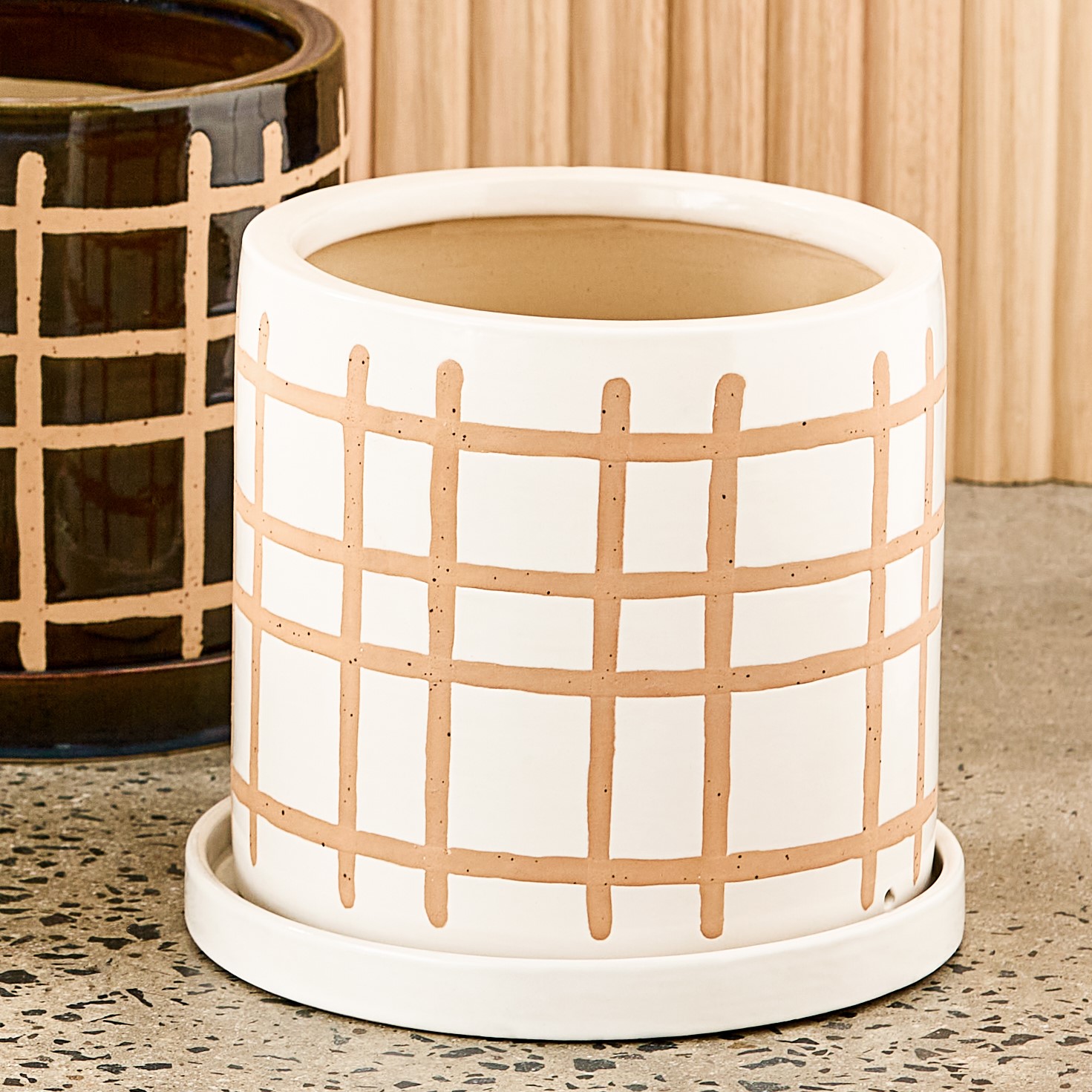 Eden White Pot | Adairs