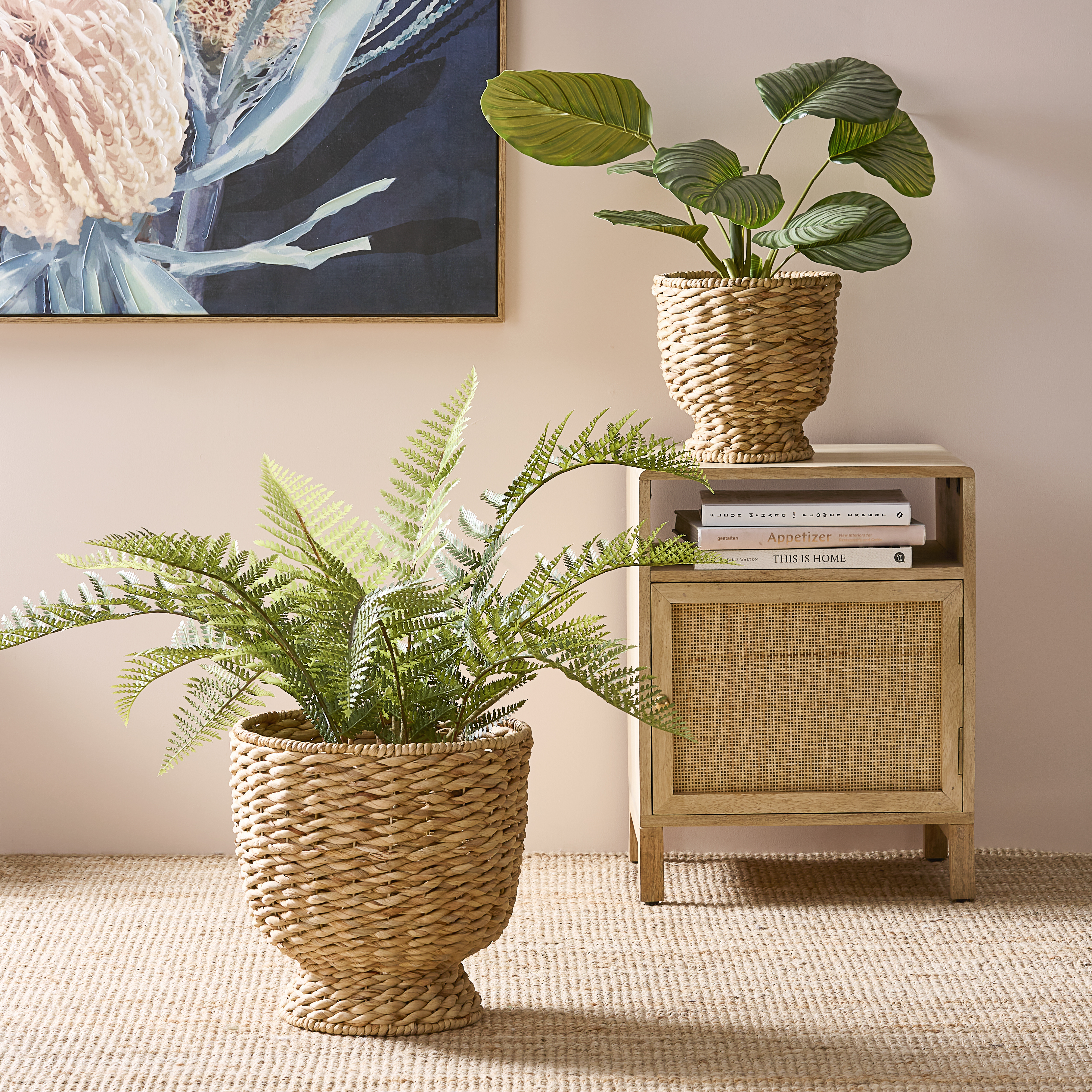 Hermsley Natural Plant Stand | Adairs