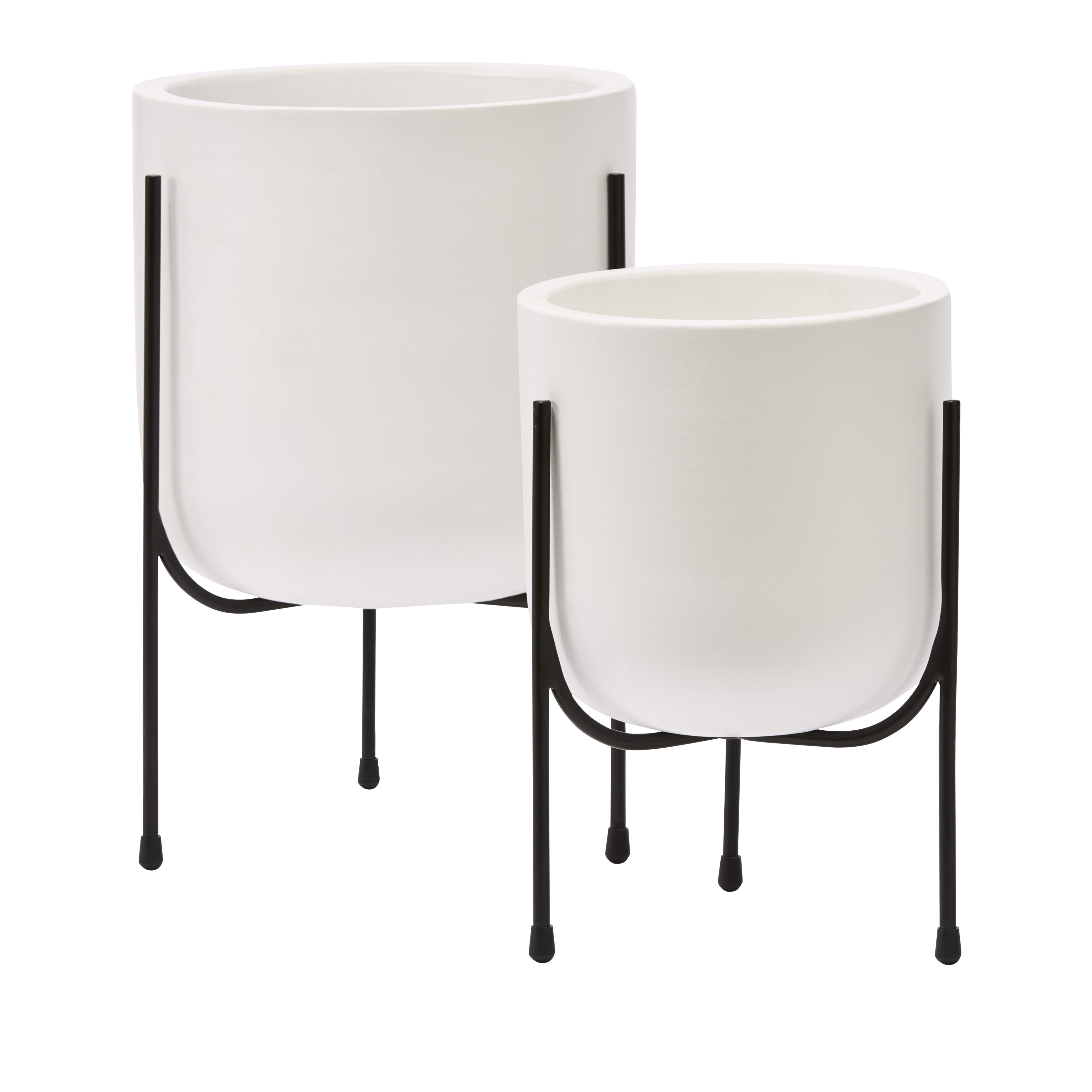 Palma White Plant Stand | Adairs