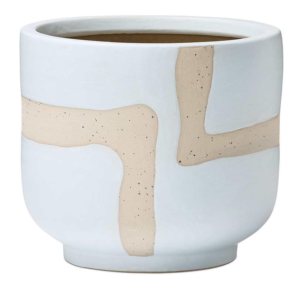 Salvador Sky Blue Pot | Adairs