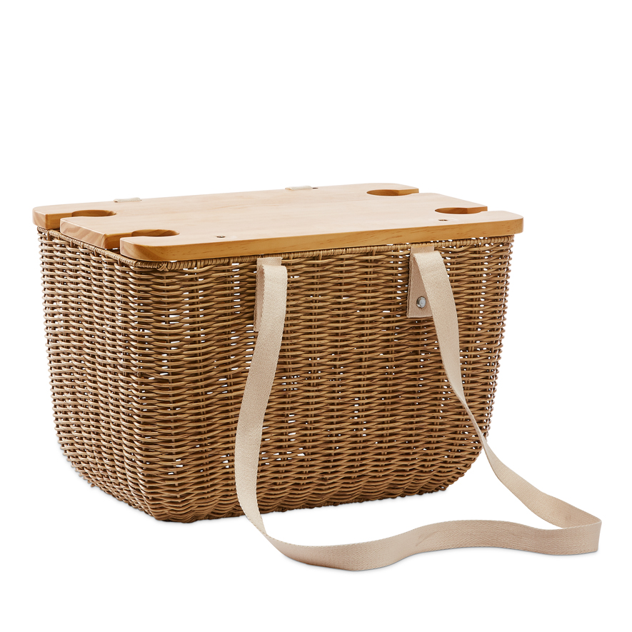 Harlow Natural Picnic Basket | Adairs
