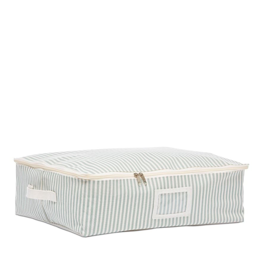 Green Pinstripe Storage Bags | Homewares | Adairs