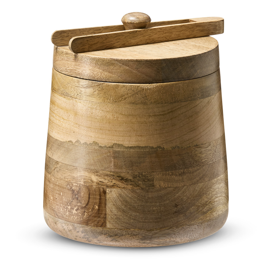 Blanco Timber Natural Ice Bucket | Adairs