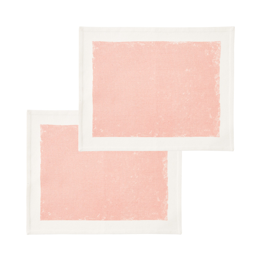 Marbella Pink Placemats Pack of 2 | Adairs