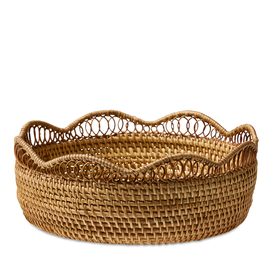 Amore Natural Rattan Bowl | Adairs