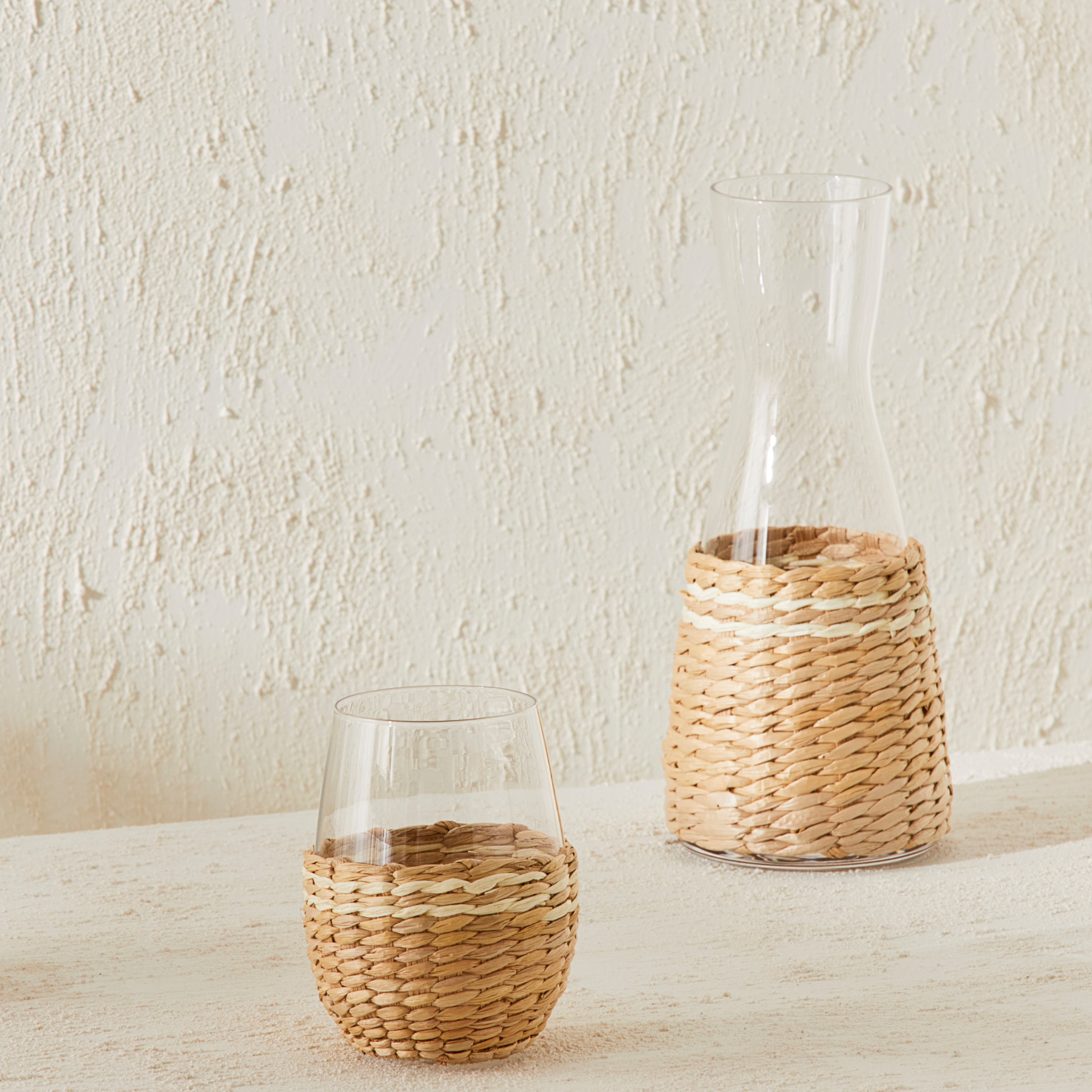 Provence Natural & Cream Carafe | Adairs