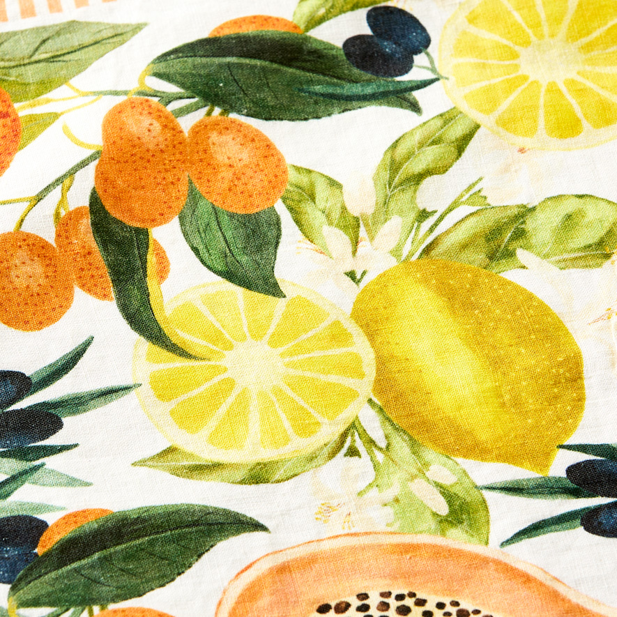 La Frutta Fruit Orange Table Runner | Adairs