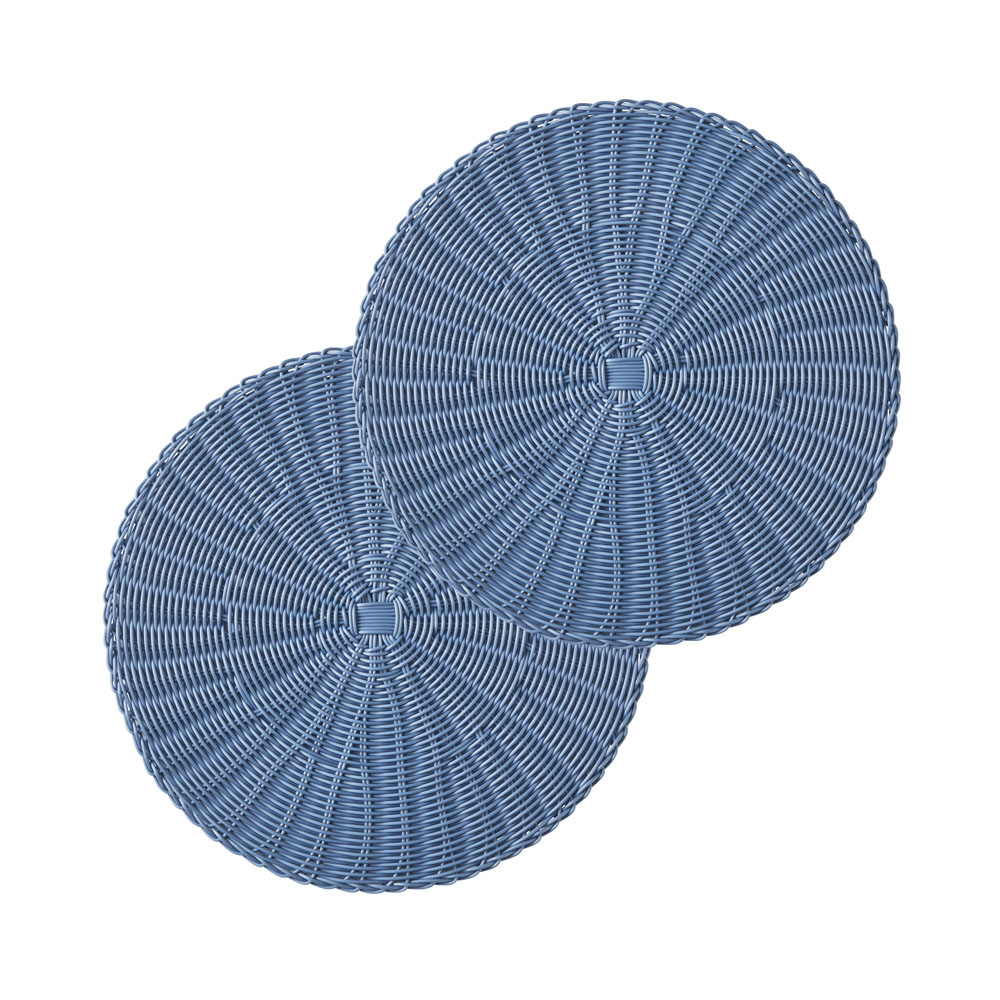 Tribeca Blue Placemat 2 Pack | Adairs
