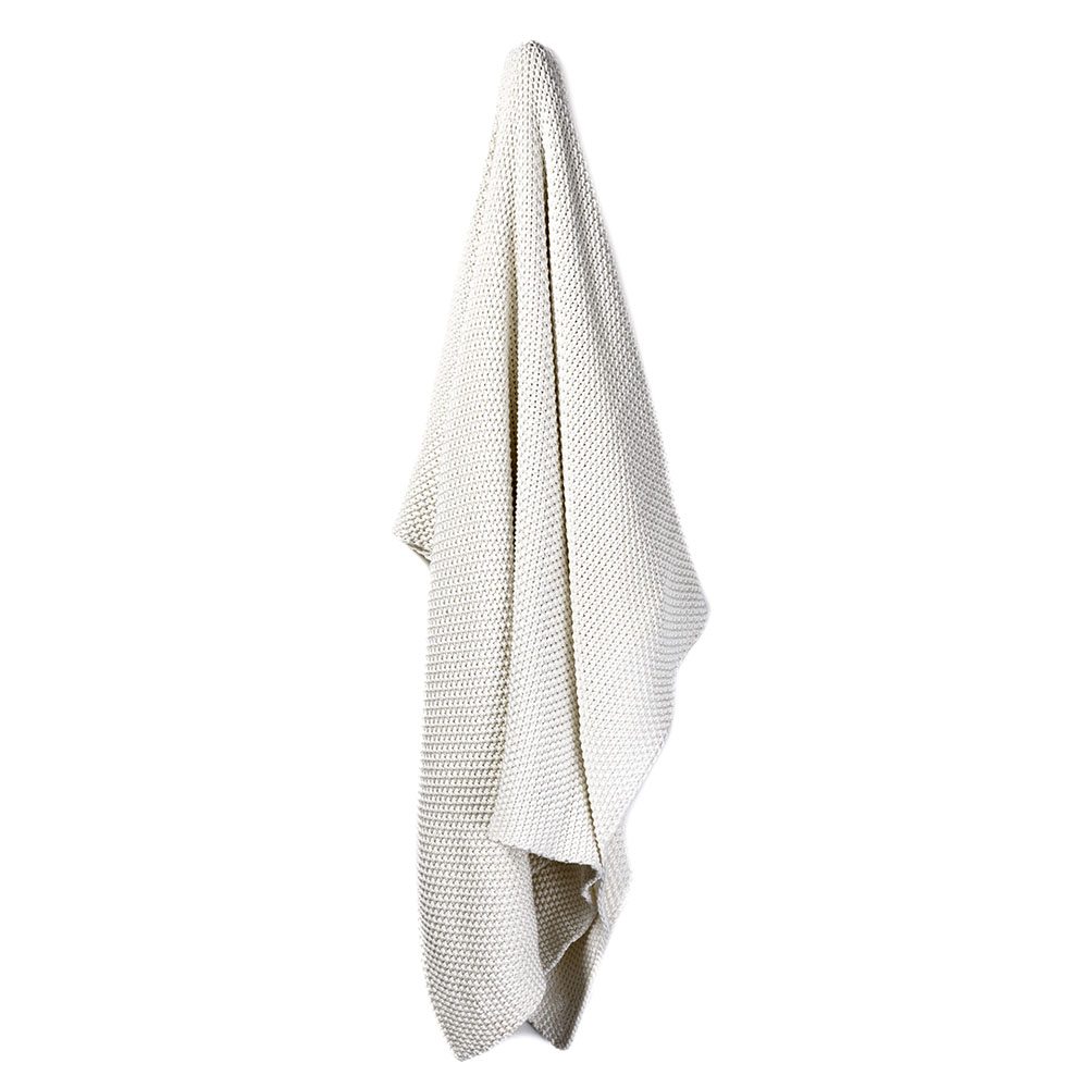 Home Republic - Santona Bright White Throw | Adairs
