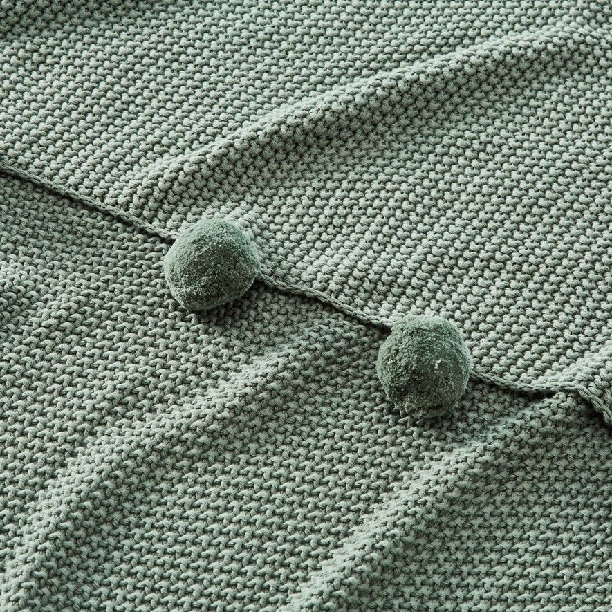 Pom Pom Lily Pad Throw | Adairs