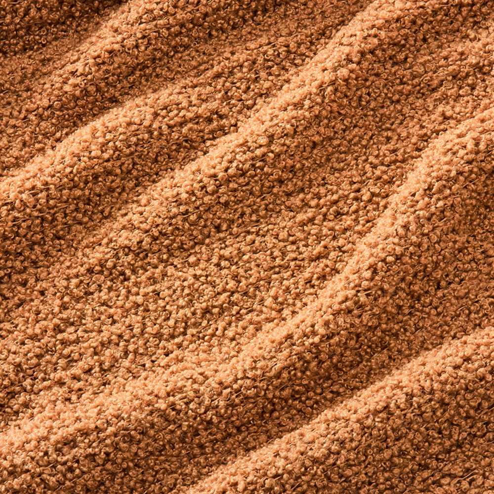 Manhattan Caramel Boucle Throw | Adairs