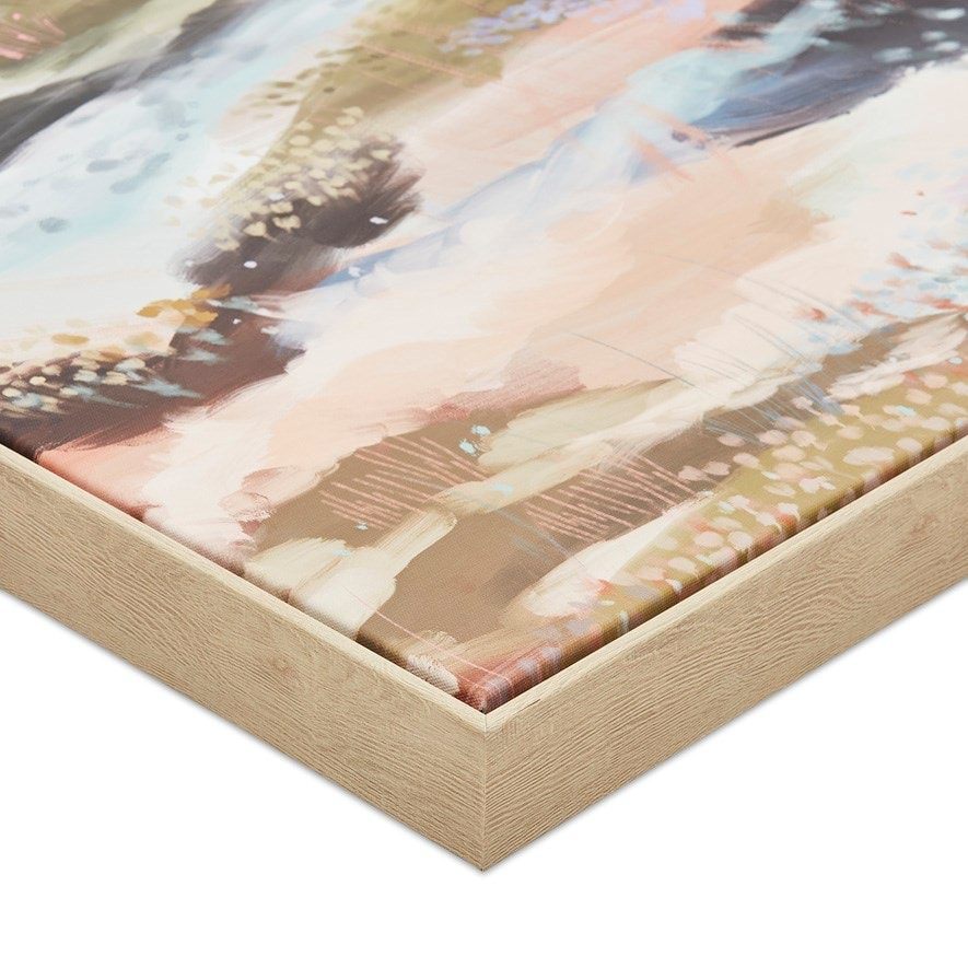 Wild Meadow Olive Canvas | Adairs