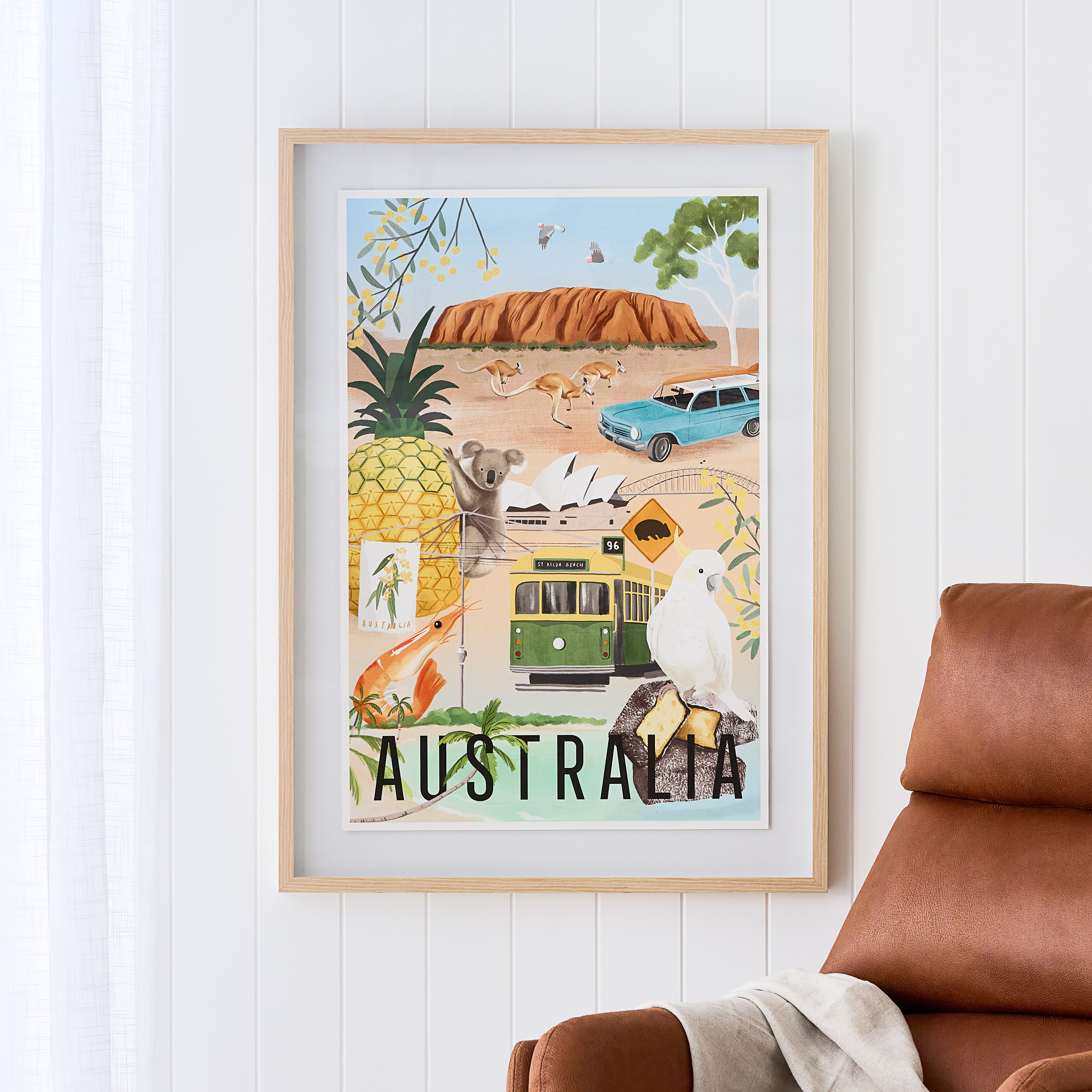 Australian Icon Framed Wall Art | Adairs