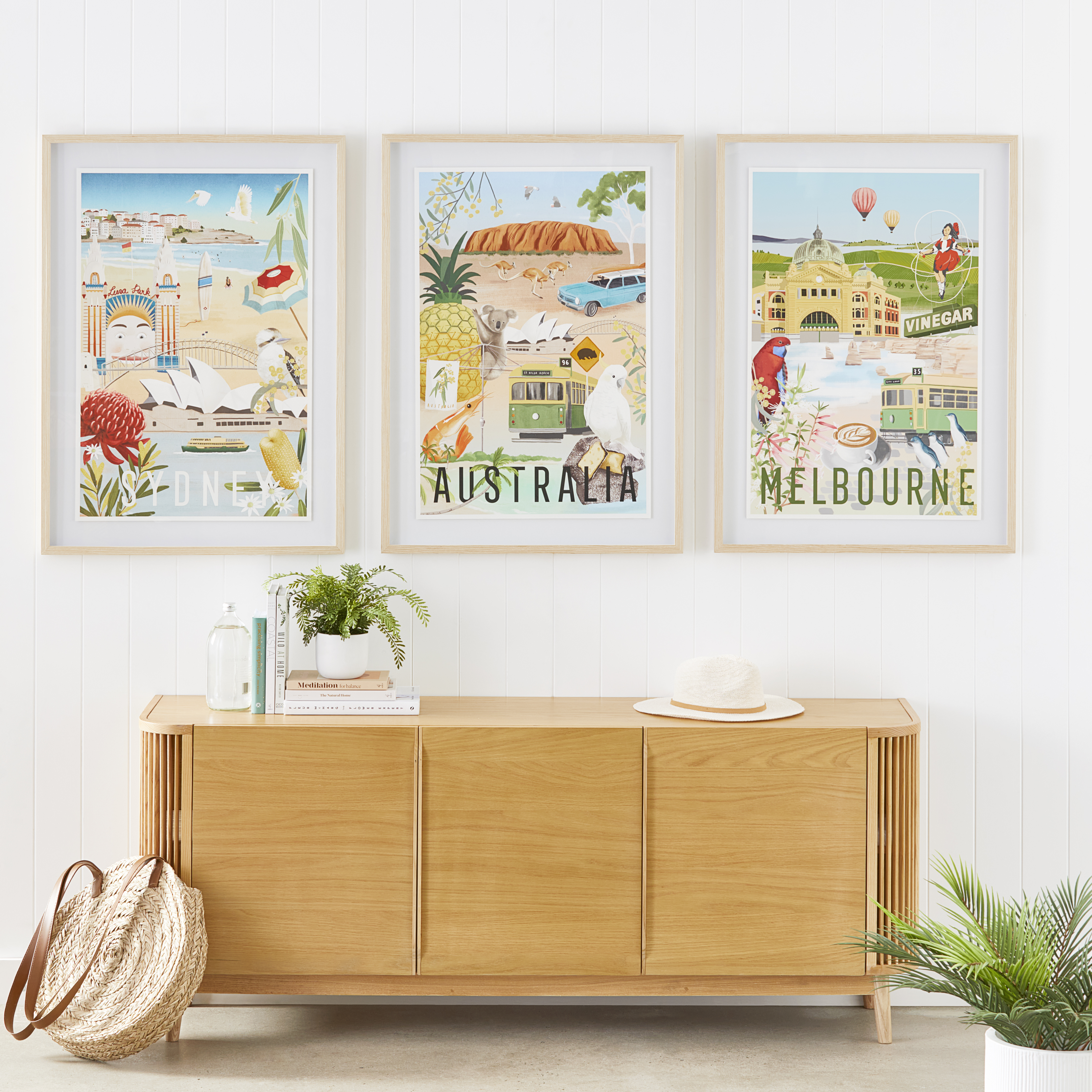 Australian Icon Sydney Framed Wall Art | Adairs