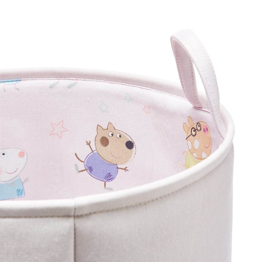Hasbro - Peppa Pig Printed Basket | Adairs