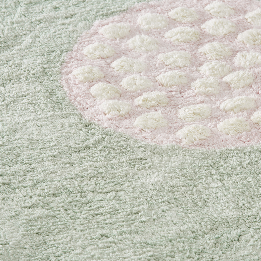 Adairs Kids - Pretty Daisy Round Designer Rug Collection | Adairs