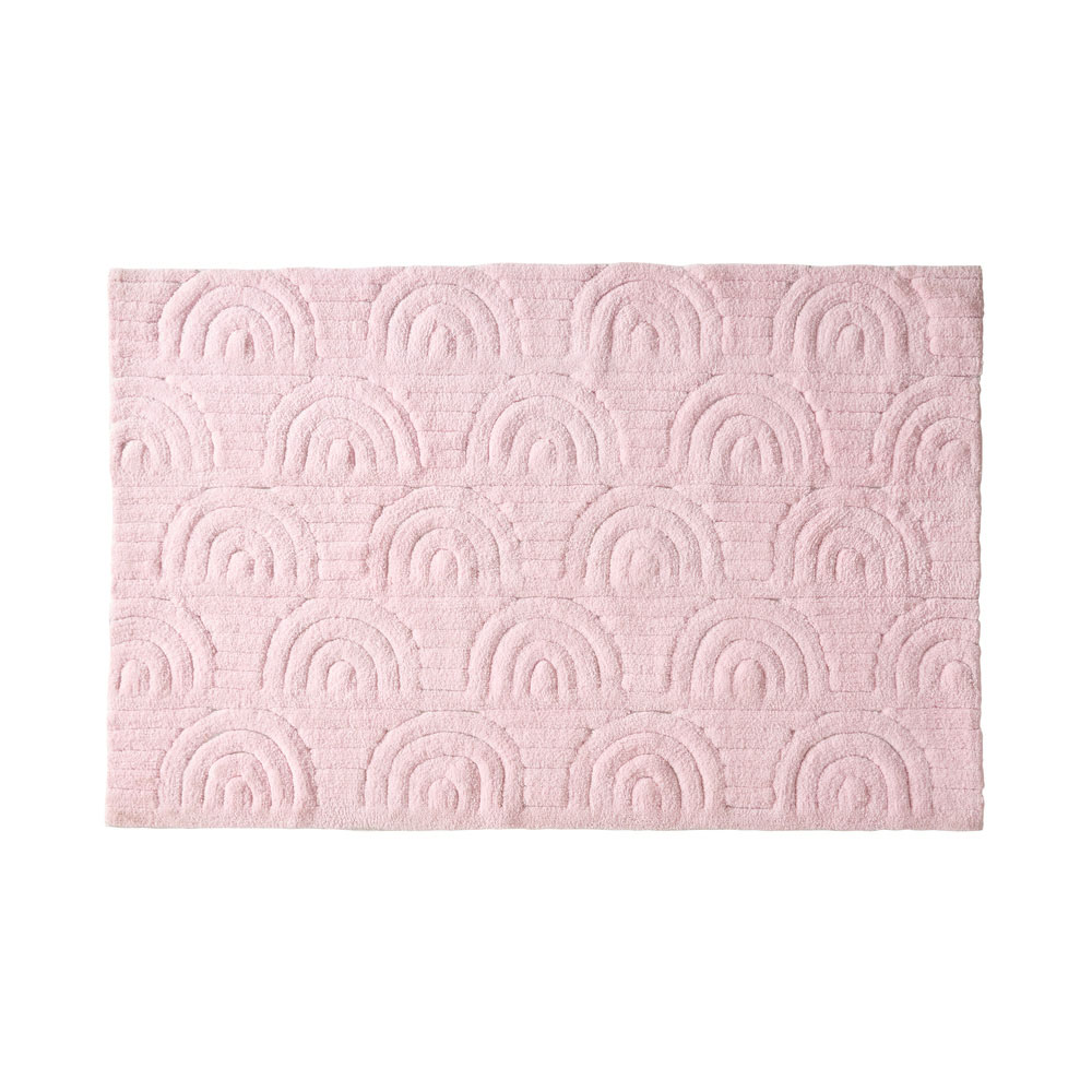 Adairs Kids - Rainbow Pink Dream Rug | Adairs