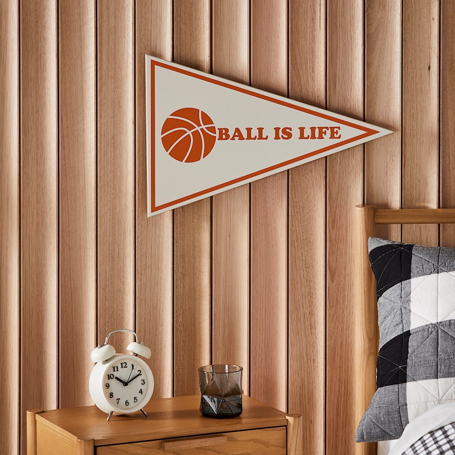 Adairs Kids - Ball Is Life Wall Art | Adairs