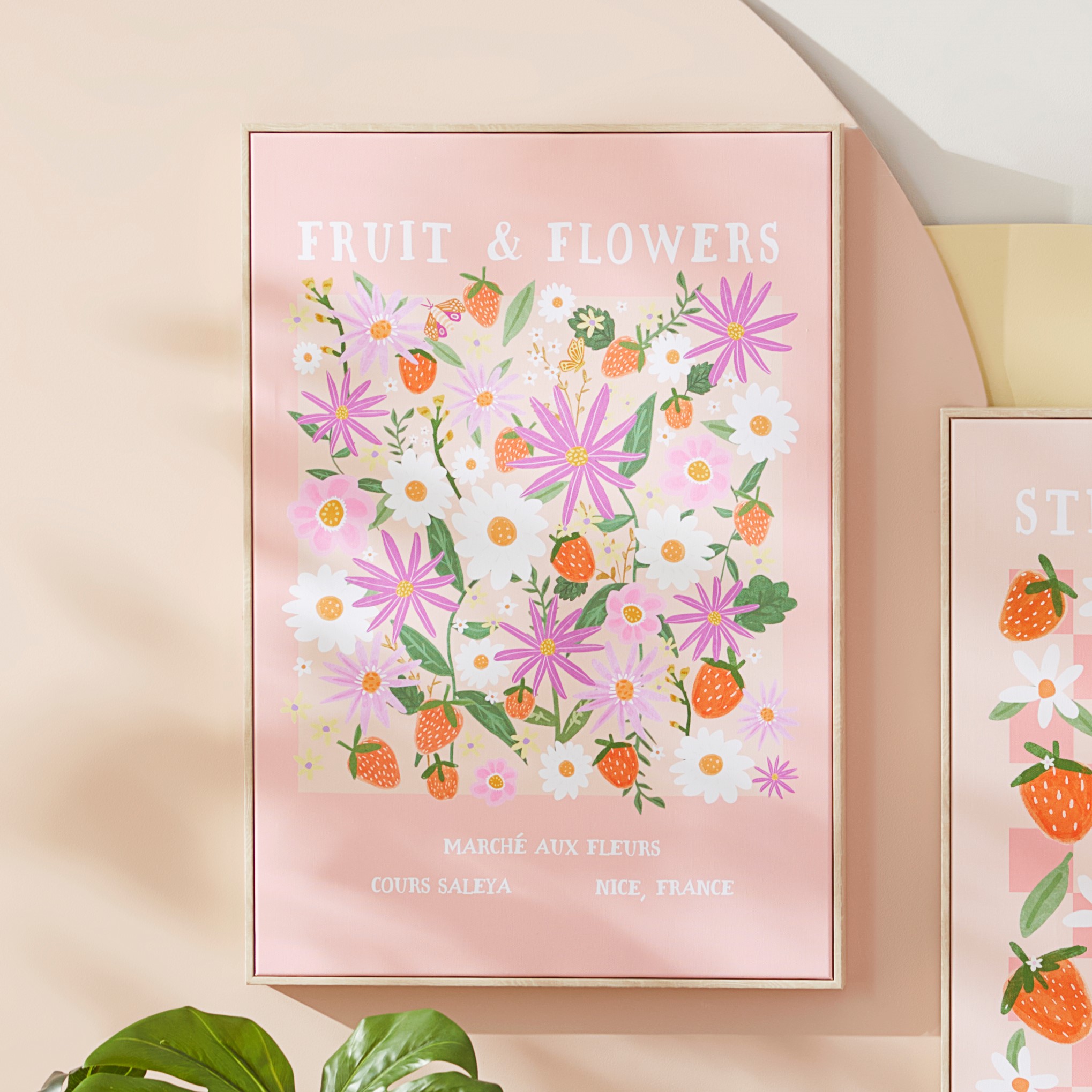 Adairs Kids - Flower Market Wall Art | Adairs