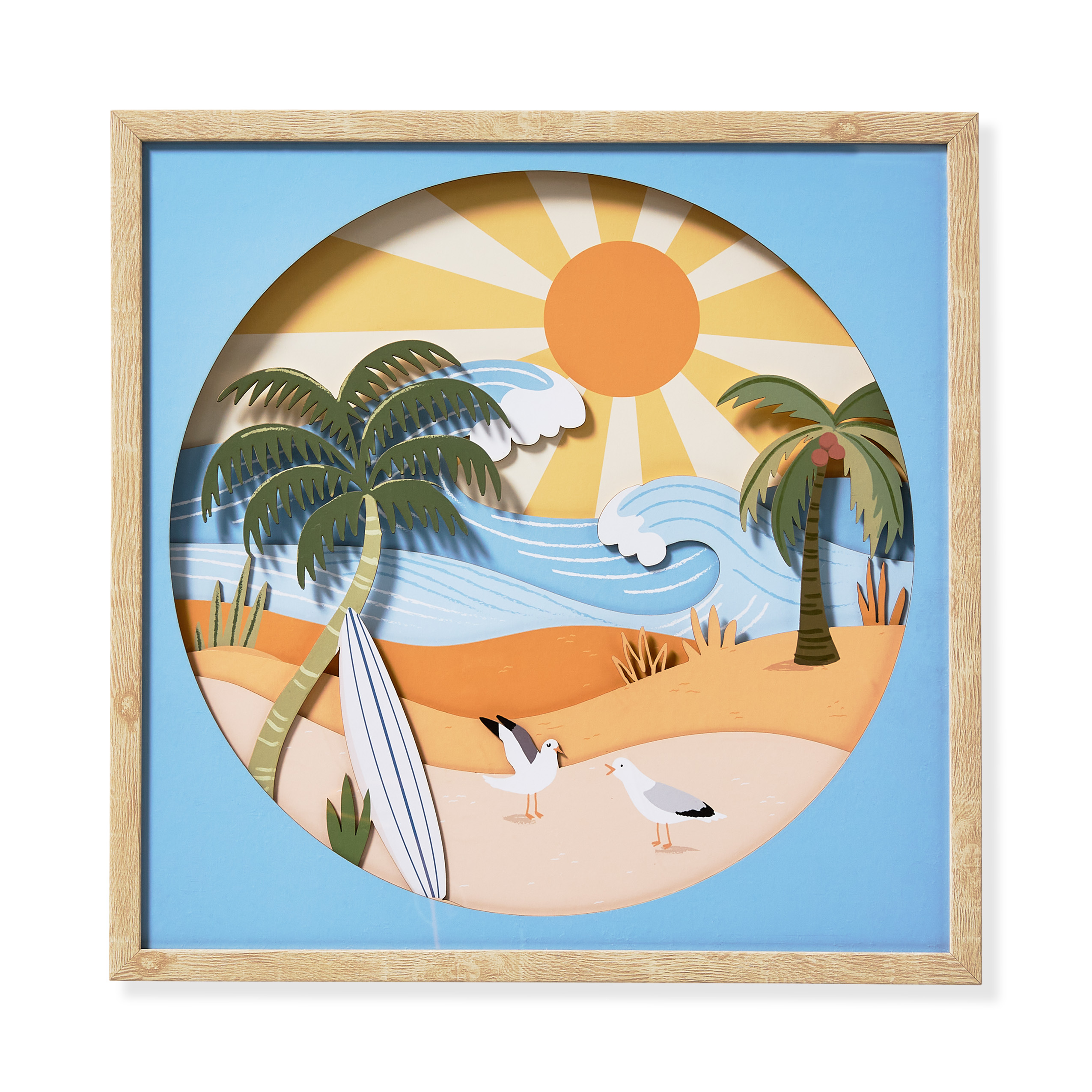 Adairs Kids - Summer Oasis Wall Art | Adairs
