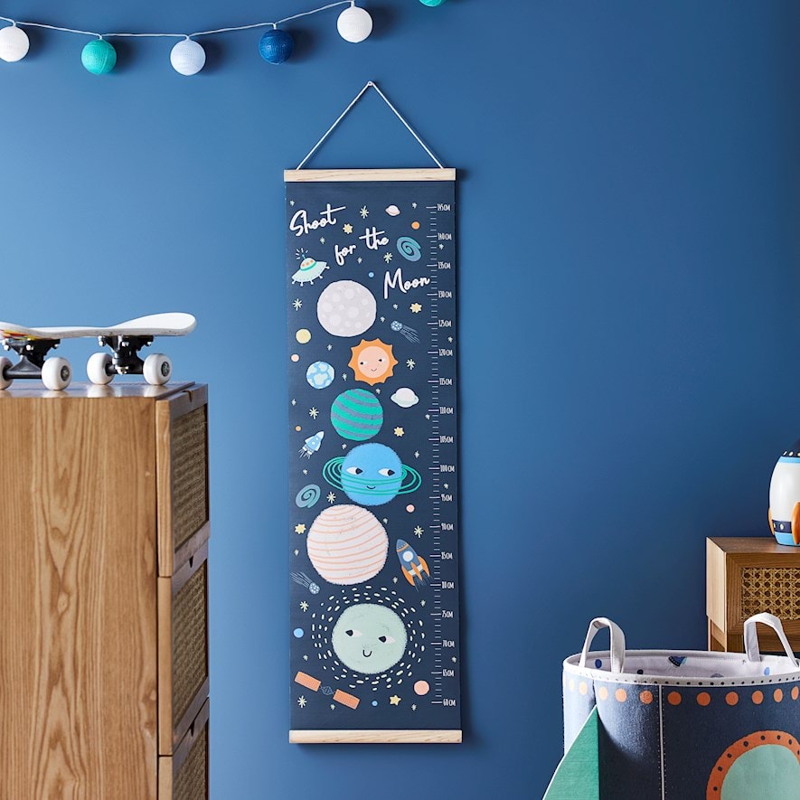 Adairs Kids - Outer Space Height Chart | Adairs