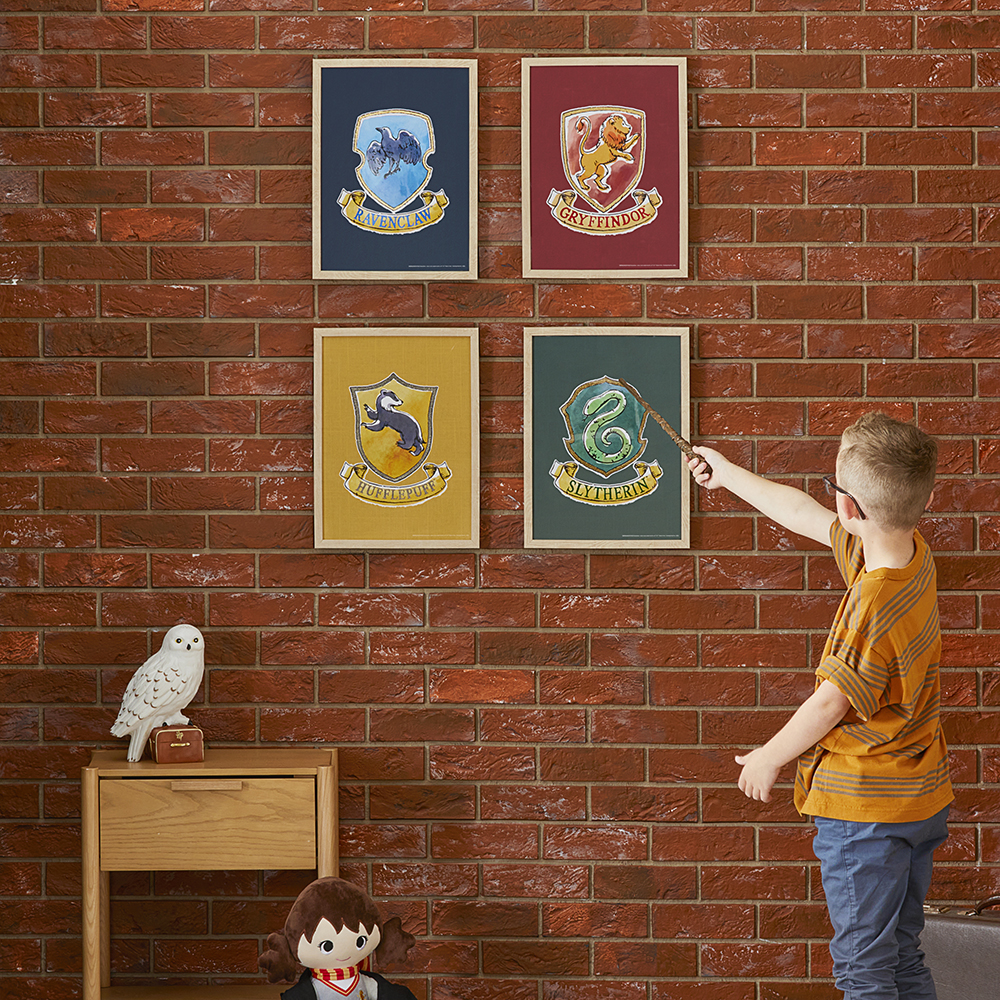 Adairs Kids - Warner Bros Harry Potter Hufflepuff Wall Art | Adairs