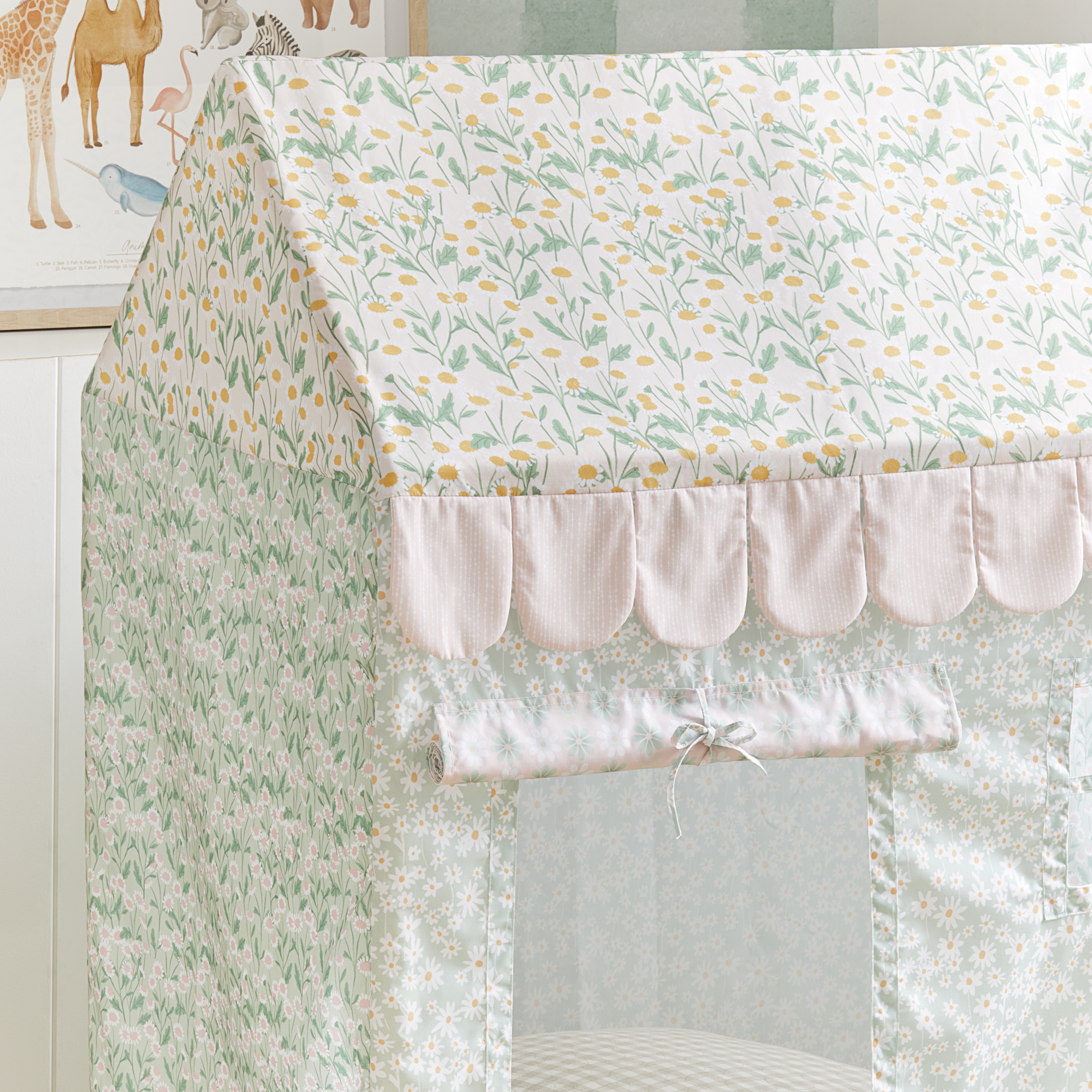 Adairs Kids - Wildflower Patchwork Designer Play Tent | Adairs