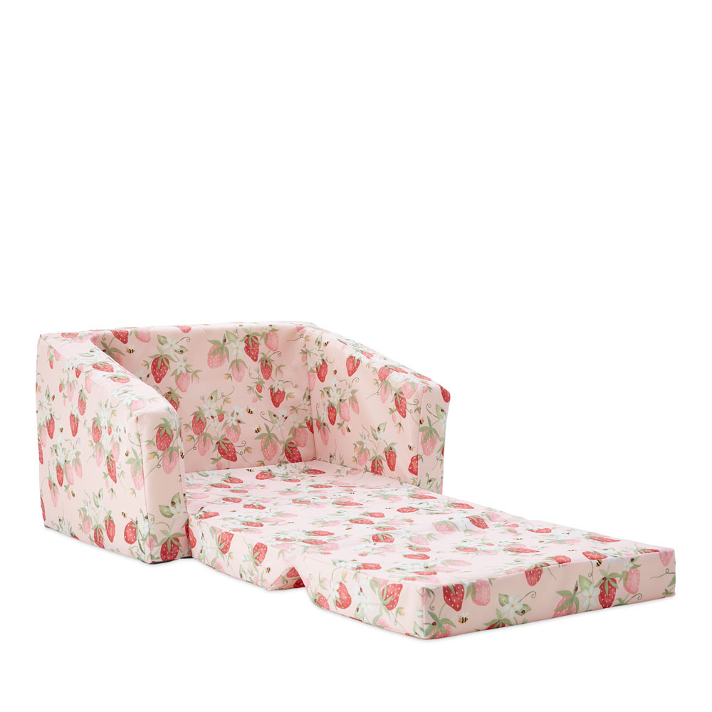 Adairs Kids - Heirloom Sweet Strawberry Flip Out Sofa | Adairs