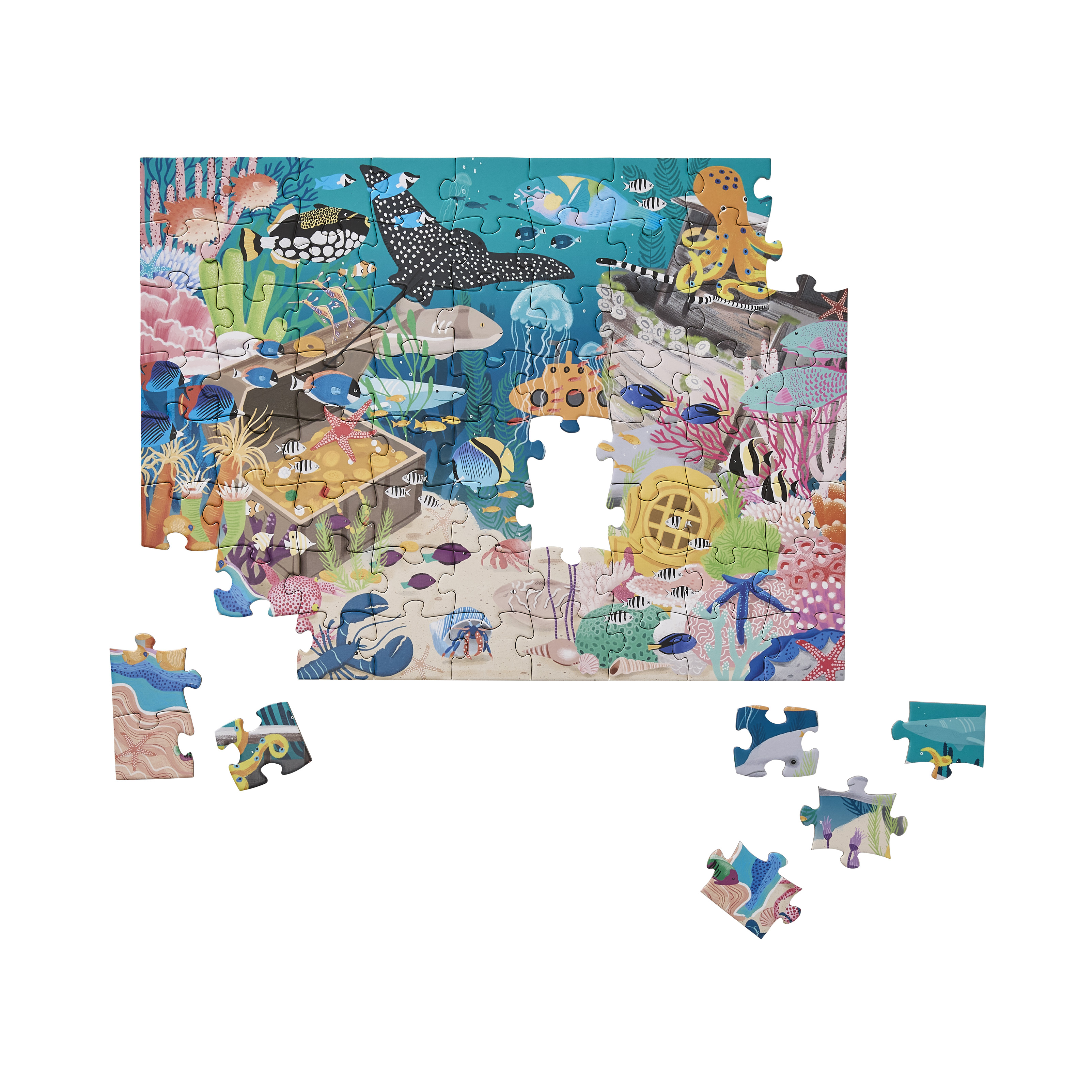 Adairs Kids - Sea Life Kids Puzzle Collection | Adairs