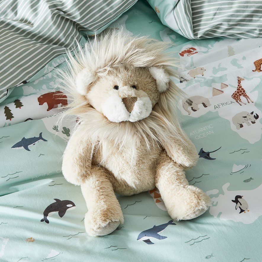 Adairs Kids - Lucas Lion Keepsake Toy | Adairs