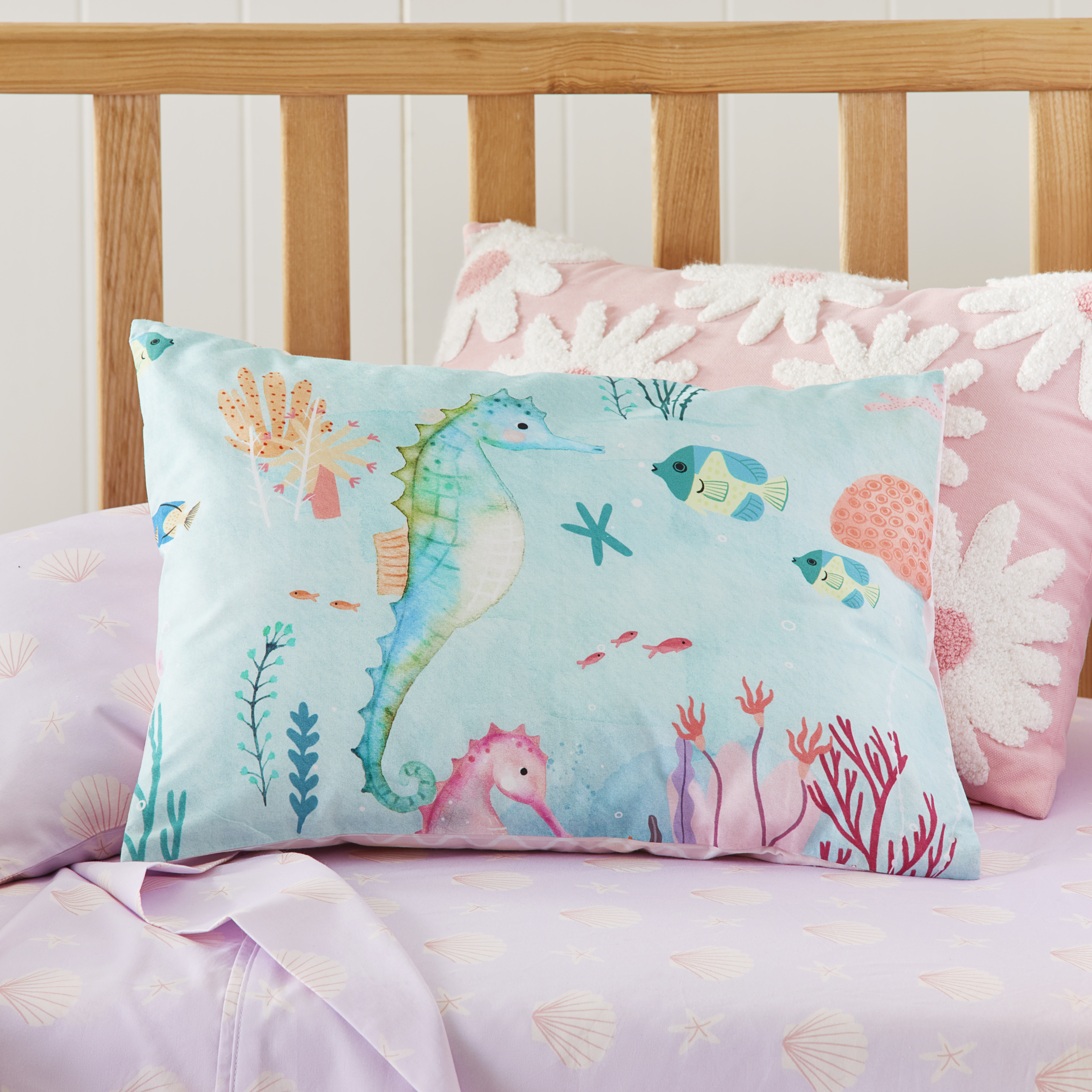 Adairs Kids - Ocean Magic Marine Cot Quilt Cover Set | Adairs