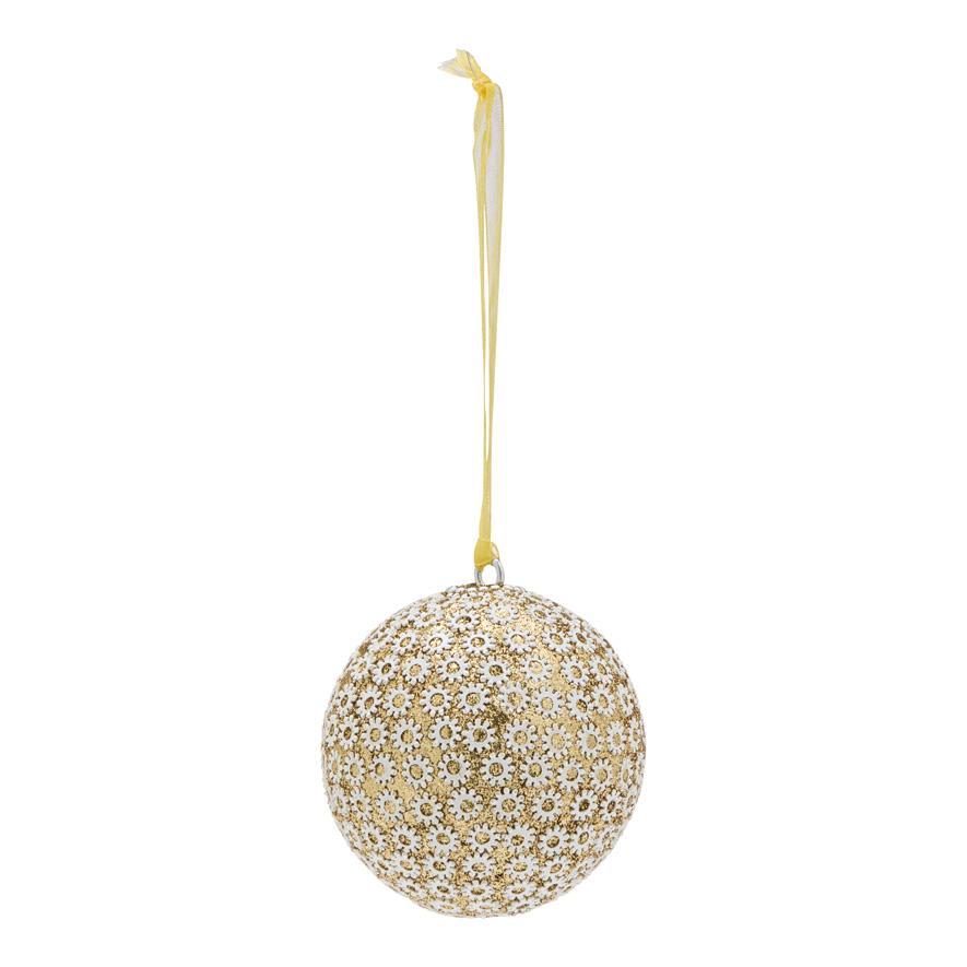 Daisy Champagne Bauble | Adairs