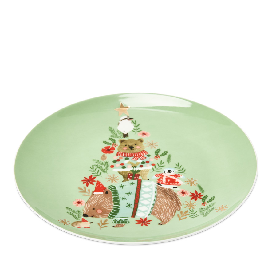 Festive Friends Christmas Plate | Adairs