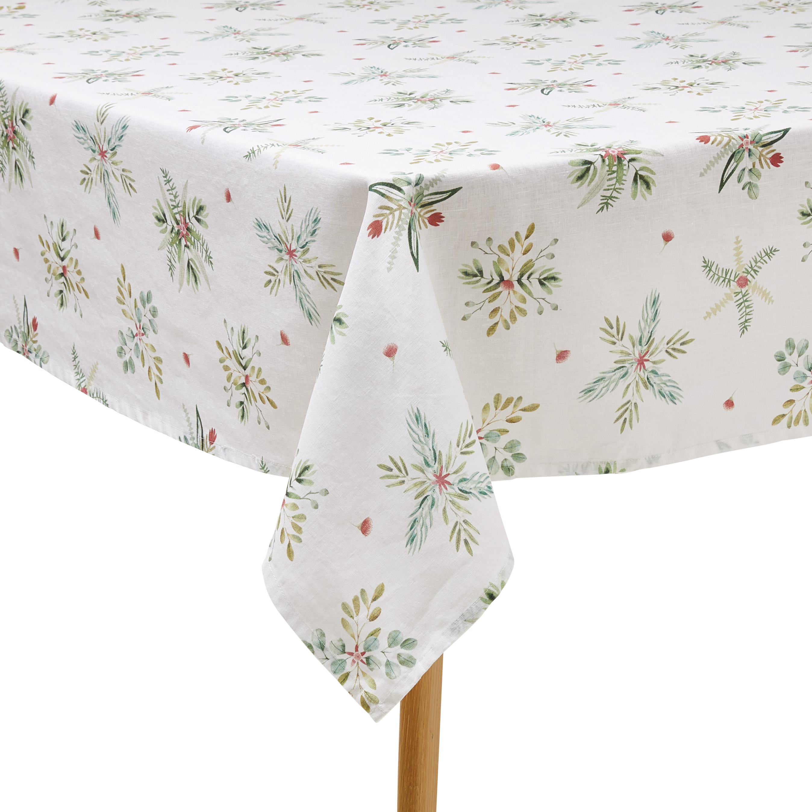 Botanical Festive Tablecloth | Adairs