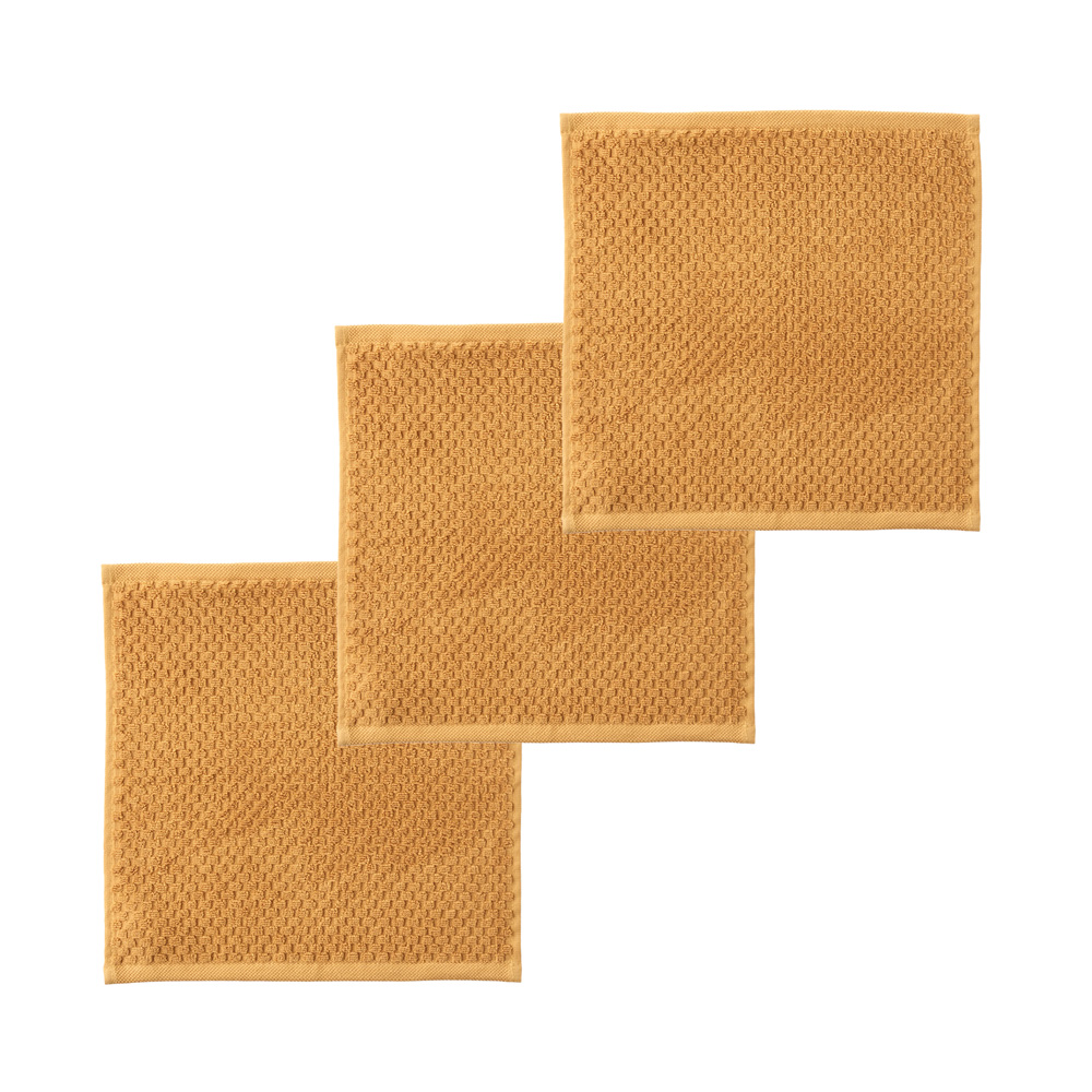 Morgan Soft Grey Face Washer Pack of 3 | Adairs