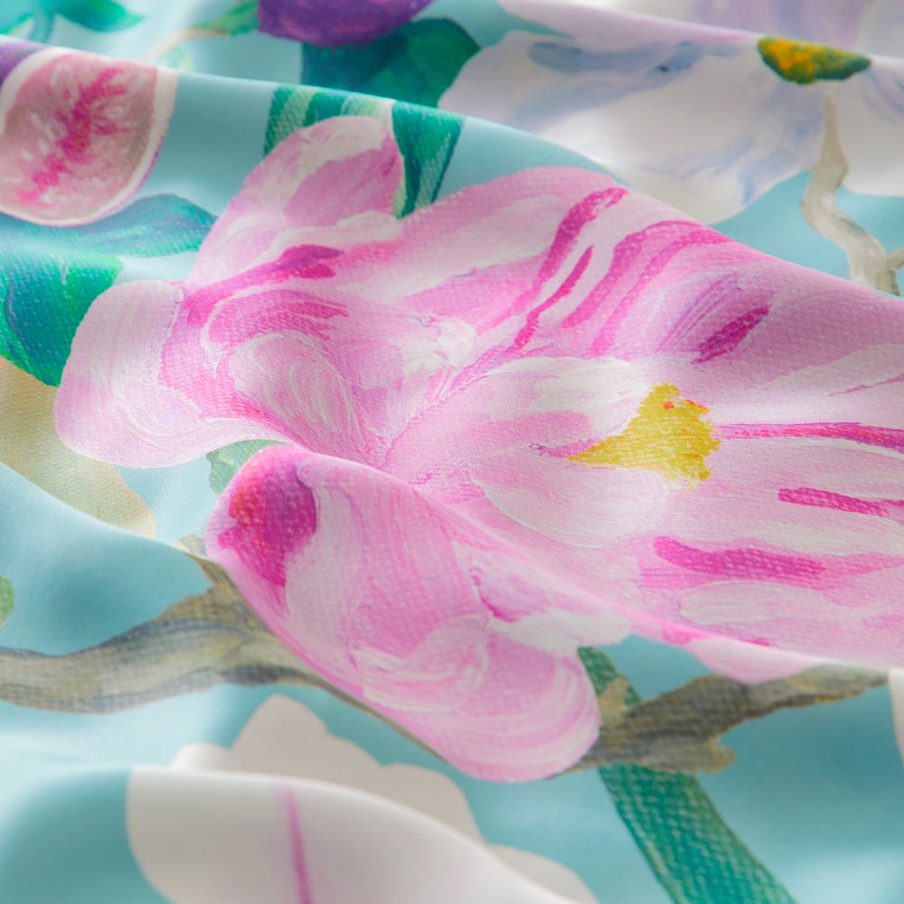 Pure Silk Picardy Floral Printed Pillowcase | Adairs