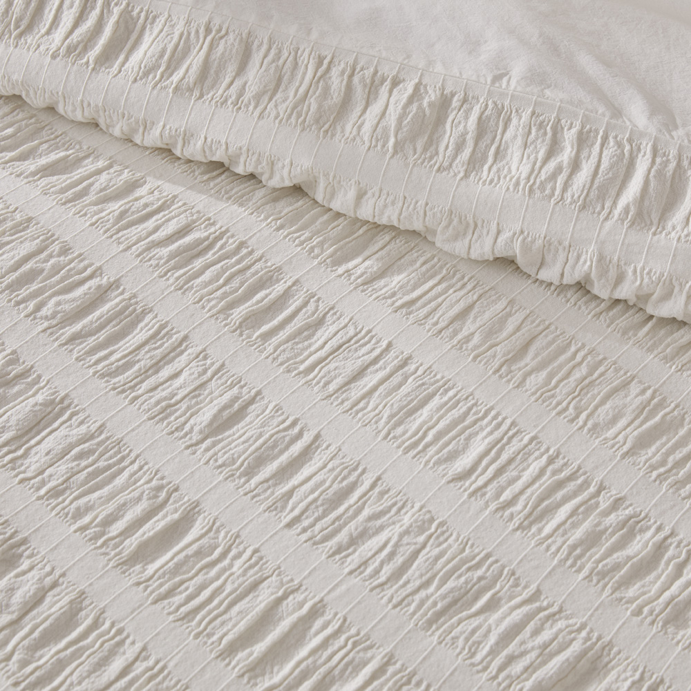 Annabelle Off White Quilt Cover Set + Separates | Adairs