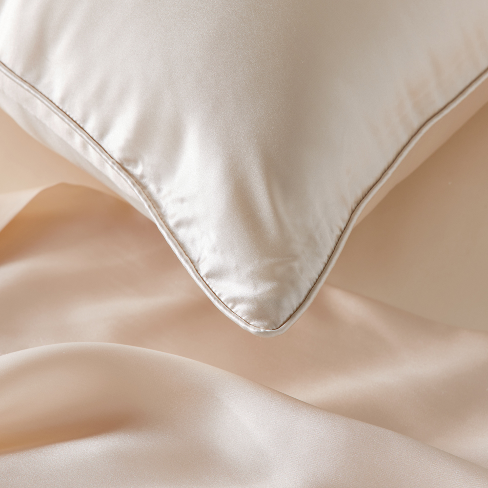 Pure Silk Shell Pink Sheet Set | Adairs