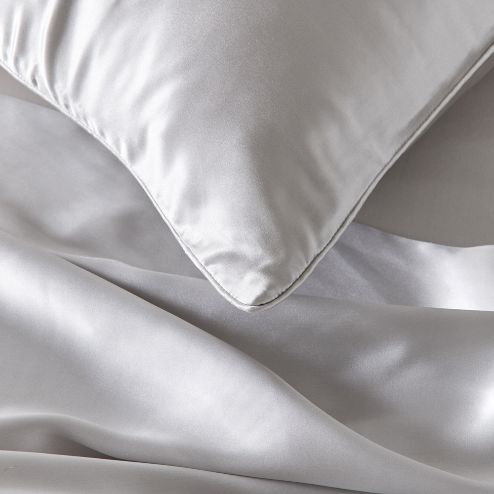 Pure Silk Silver Sheet Set | Adairs