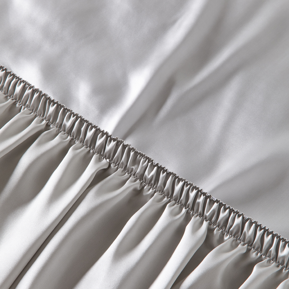 Pure Silk Silver Sheet Set | Adairs