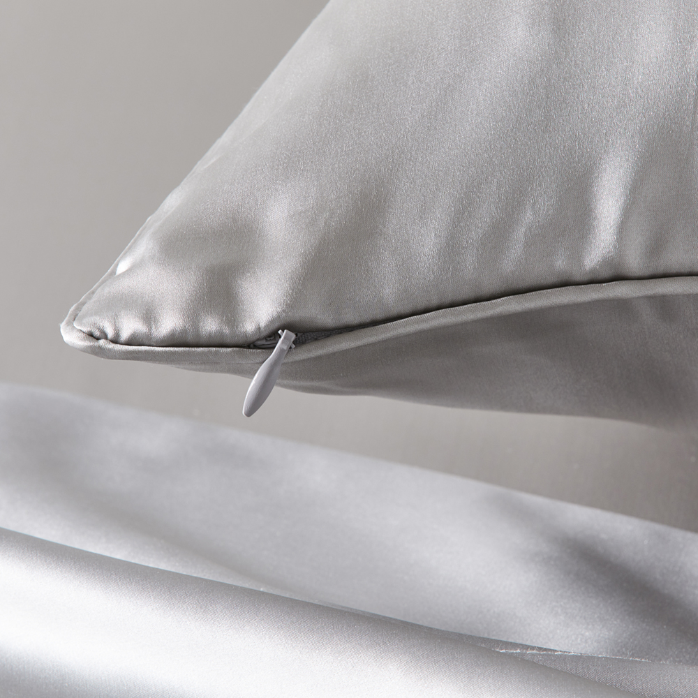 Pure Silk Silver Sheet Set | Adairs