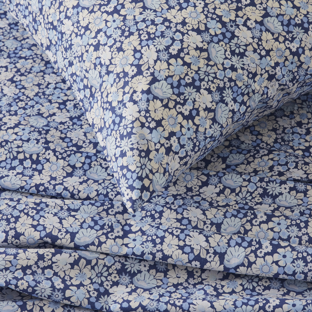 Libertine French Blue Printed Sheet Set | Adairs
