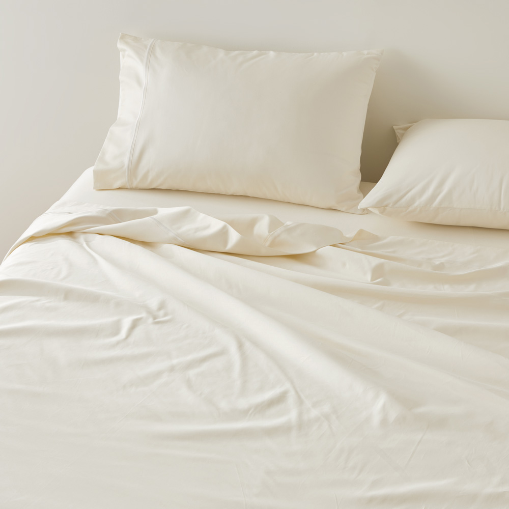 Luxury Collection Antique White Sheet Set | Adairs