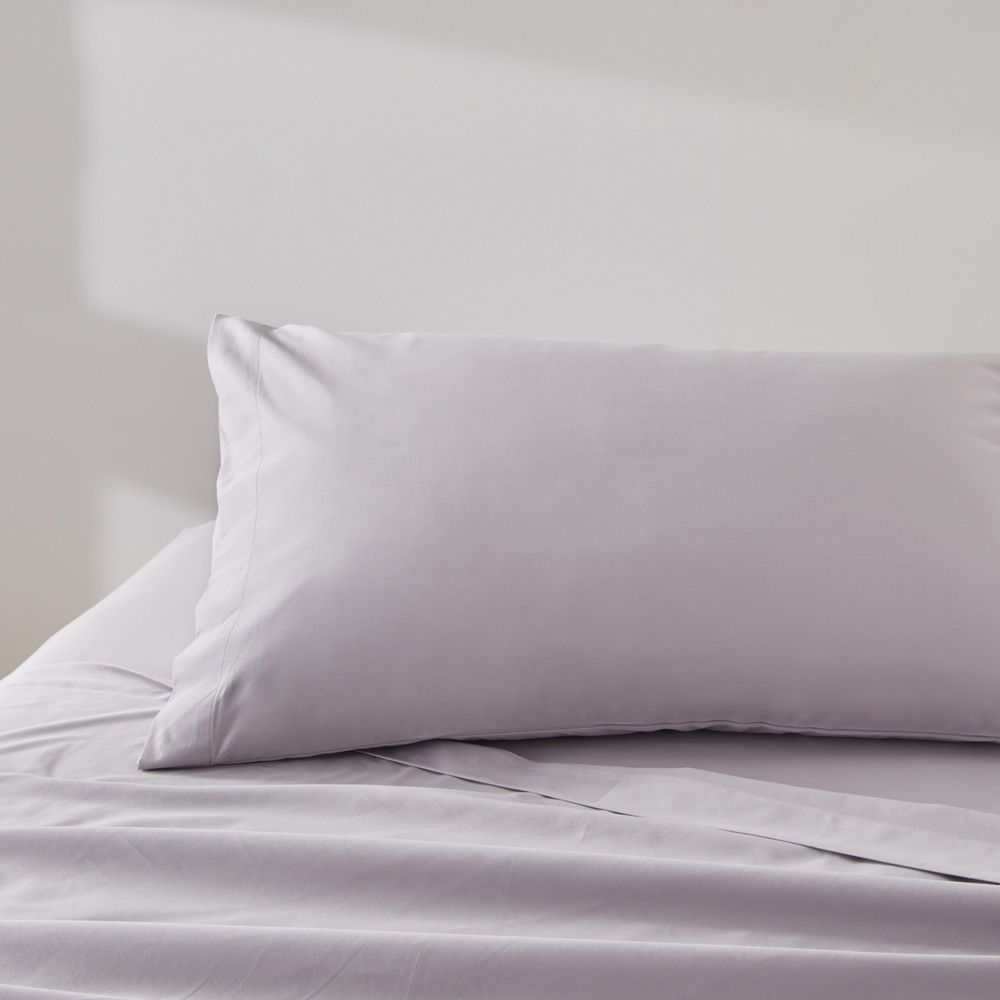 600TC Bamboo Cotton Lilac Dust Sheet Set | Adairs