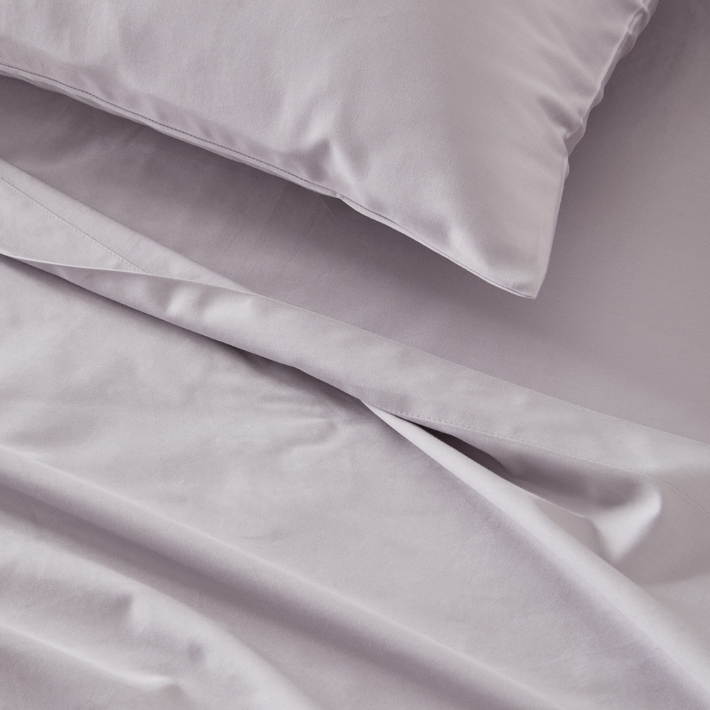 600TC Bamboo Cotton Lilac Dust Sheet Set | Adairs