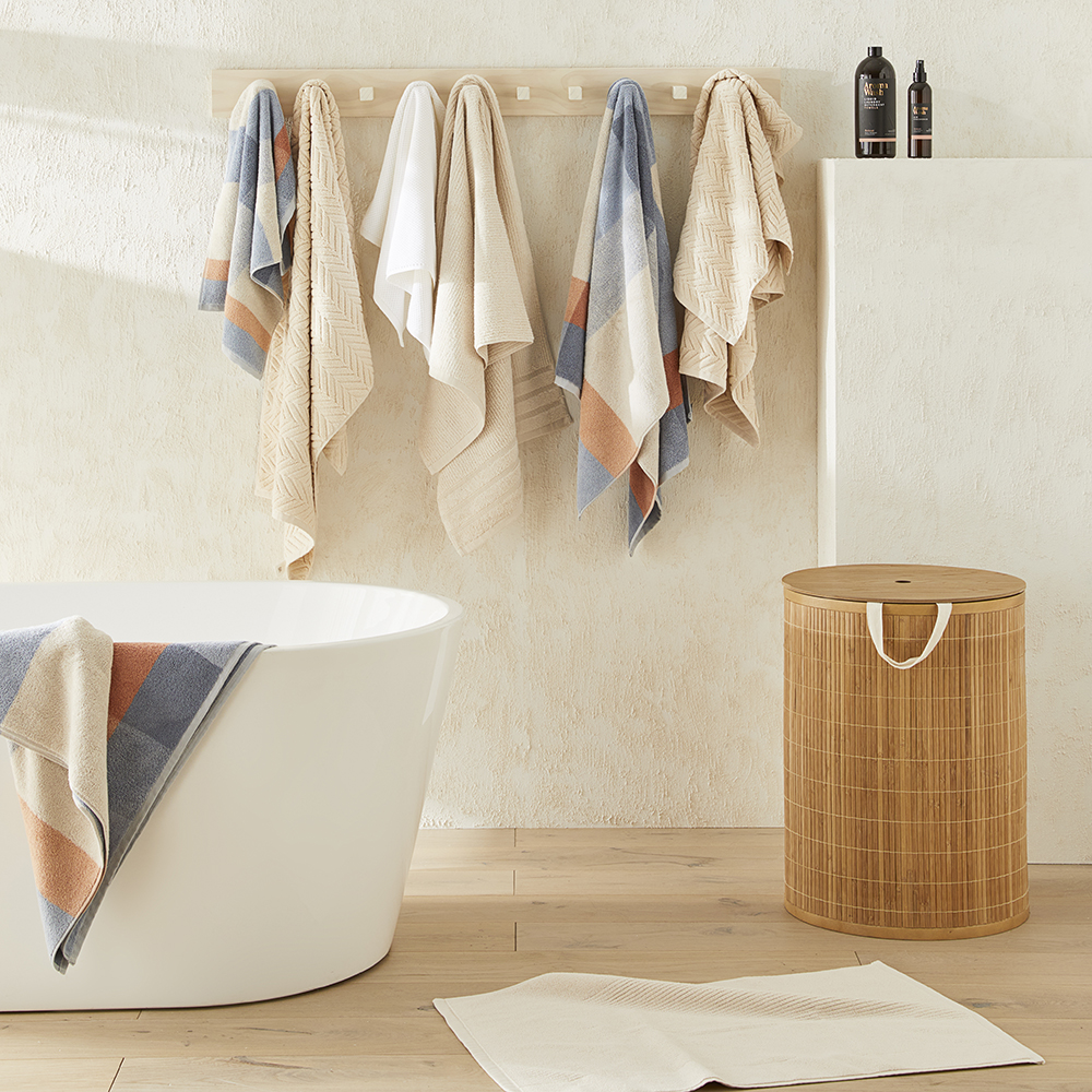 Nara Natural Laundry Basket | Adairs