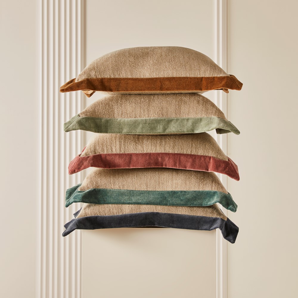 Arraya Deep Tobacco Cushion | Adairs